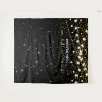 Starry Night Prom Dance Backdrop | Zazzle