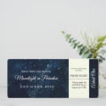 Starry Night Prom Ticket, Night Under The Stars Pr Invitation | Zazzle