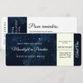Starry Night Prom Ticket, Night Under The Stars Pr Invitation | Zazzle