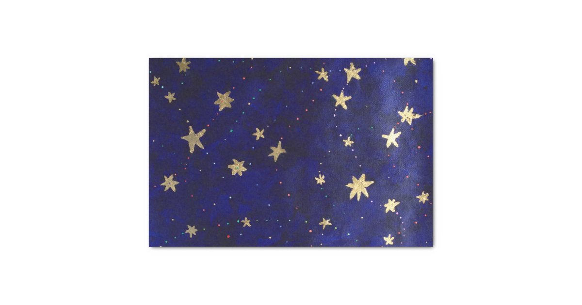 Starry Night tissue paper | Zazzle