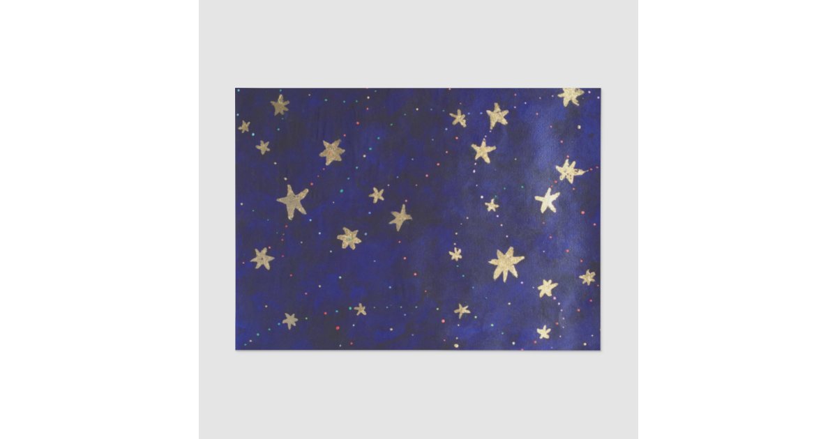 Starry Night tissue paper | Zazzle