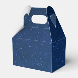 Starry Night Wedding Favor Box | Zazzle