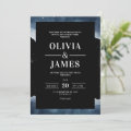 Starry Night Wedding Invitation, Elegant Night Sky Invitation | Zazzle