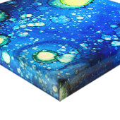 Starry Sky Alcohol Ink Painting Canvas Print | Zazzle