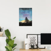 Starry Sky Poster | Zazzle