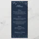 Starry Sky Wedding Menu | Zazzle