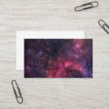 Starry Stars Outer Space Galaxy Planetary Pattern Business Card | Zazzle