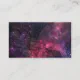 Starry Stars Outer Space Galaxy Planetary Pattern Business Card | Zazzle