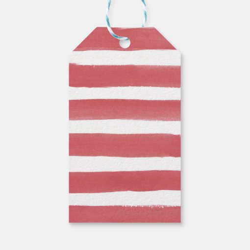 Stars and Stripes 1st Birthday Party Favor Tags | Zazzle