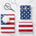 Stars and Stripes Flag of the USA Wrapping Paper Sheets | Zazzle