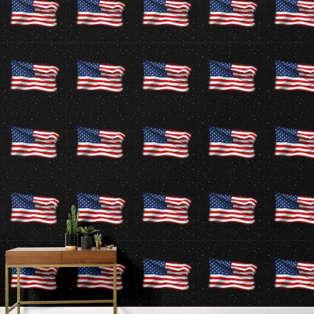 Stars and Stripes USA Patriotic American Flag Wallpaper | Zazzle