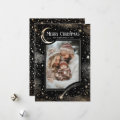 Stars Celestial Magical Merry Christmas Photo Holiday Card | Zazzle