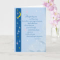 Stars in Heaven Sympathy Card | Zazzle