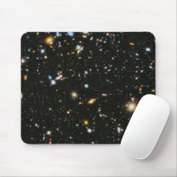 Stars in Space - Hubble Ultra Deep Field Mouse Pad | Zazzle