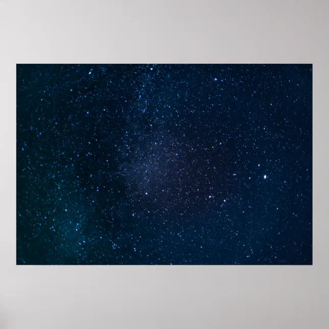 Stars night sky poster | Zazzle