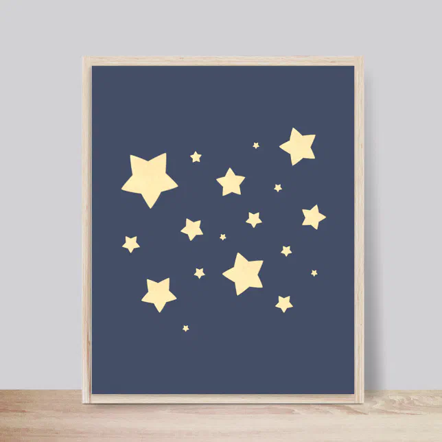 Stars Nursery Poster | Zazzle