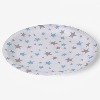 Stars Paper Plates | Zazzle