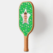Stars Pickleball Star Player Green Custom Photo Pickleball Paddle | Zazzle