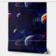 Stars, Planets, Galaxy, Outer space Themed Wallpaper | Zazzle