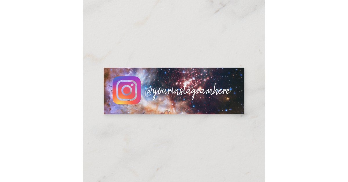 stars social media business card | Zazzle
