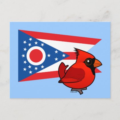 Northern Cardinal Coloring Page