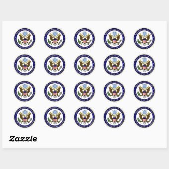 State Department Sticker | Zazzle