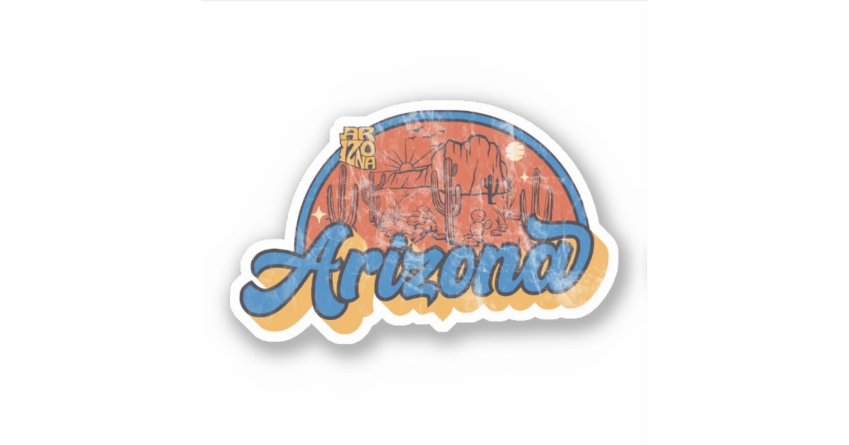 State of Arizona Sticker | Zazzle