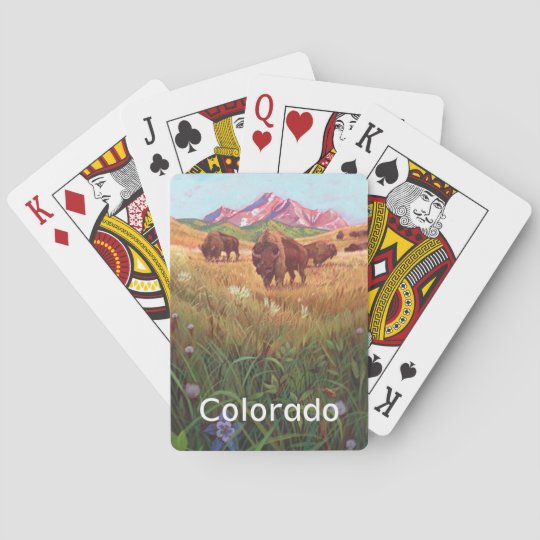 State of Colorado Playing Cards | Zazzle.com