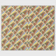State of Florida FL Vintage Large Letter Postcard Wrapping Paper | Zazzle