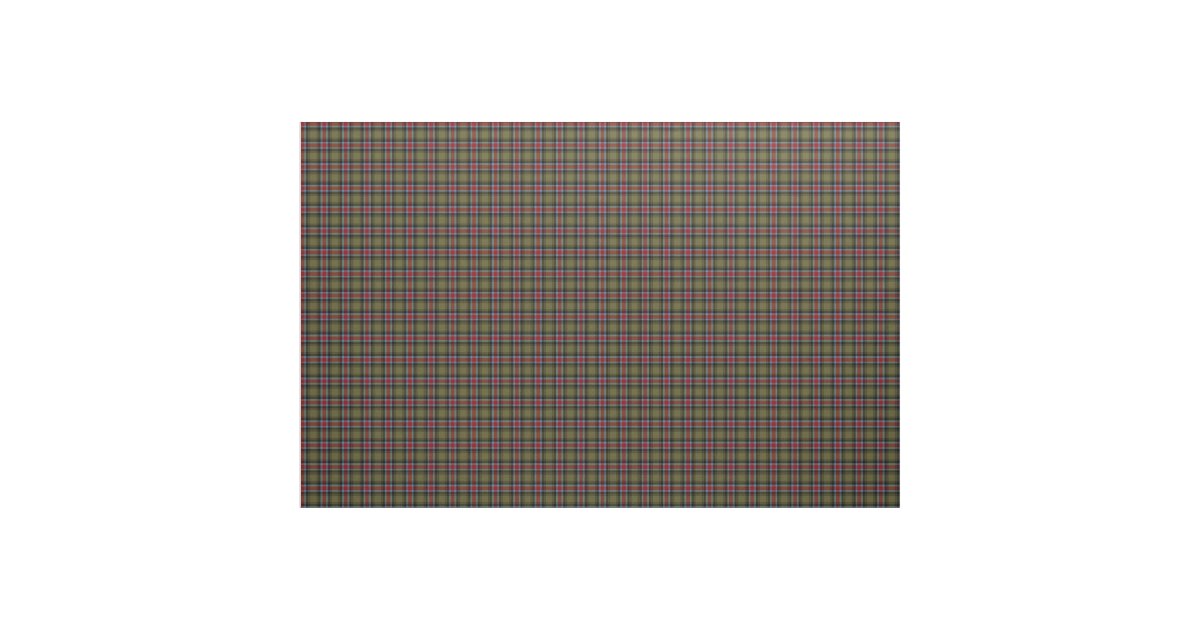 State of Georgia Tartan Fabric | Zazzle