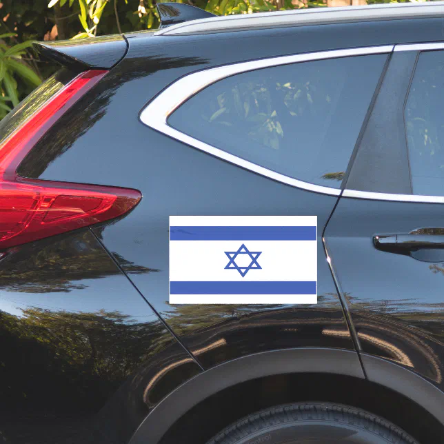 State of Israel Flag, Star of David Judaism Jewish Sticker | Zazzle