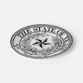 State of Texas Custom Paper Plates 7" | Zazzle