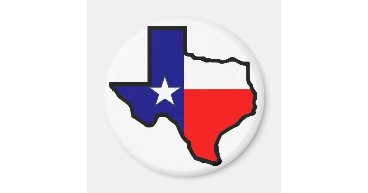 State of Texas Magnet | Zazzle
