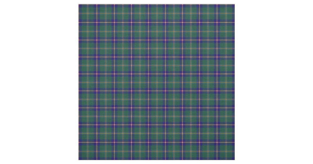 State of Washington Tartan Fabric | Zazzle