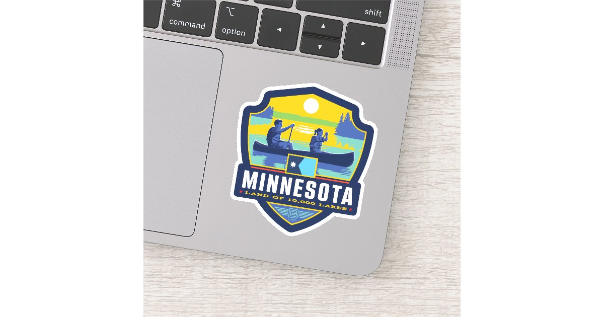 State Pride | Minnesota Sticker | Zazzle