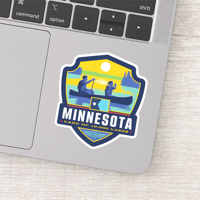 State Pride | Minnesota Sticker | Zazzle