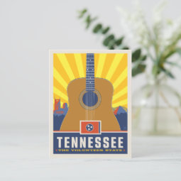 State Pride | Tennessee 2 Postcard | Zazzle