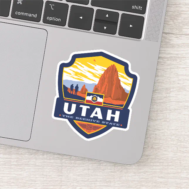 State Pride | Utah Sticker | Zazzle