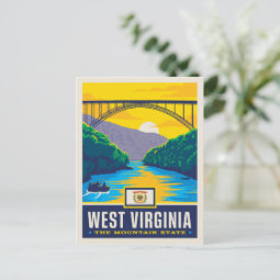 State Pride | West Virginia Postcard | Zazzle