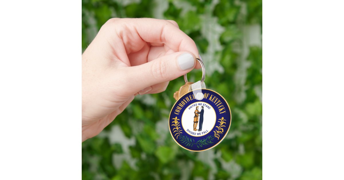 State Seal of Kentucky Keychain | Zazzle