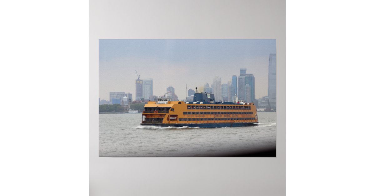 Staten Island Ferry Poster | Zazzle