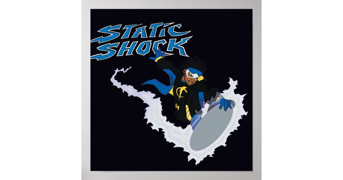 Static Shock Poster | Zazzle