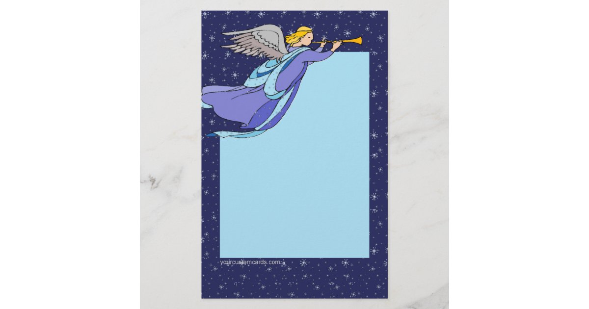 Stationary - Christmas Angel Stationery | Zazzle