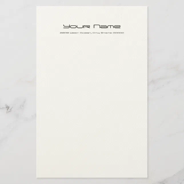 Stationery Felt Paper/ Cream Color | Zazzle