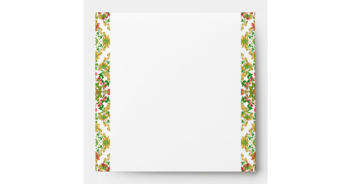 Stationery with Decorative Design Borders Envelope | Zazzle.com
