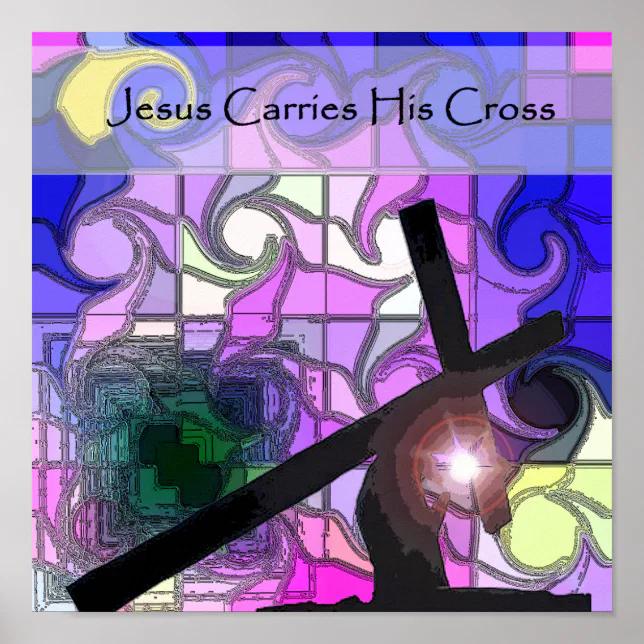 Stations of the Cross 7 Poster | Zazzle