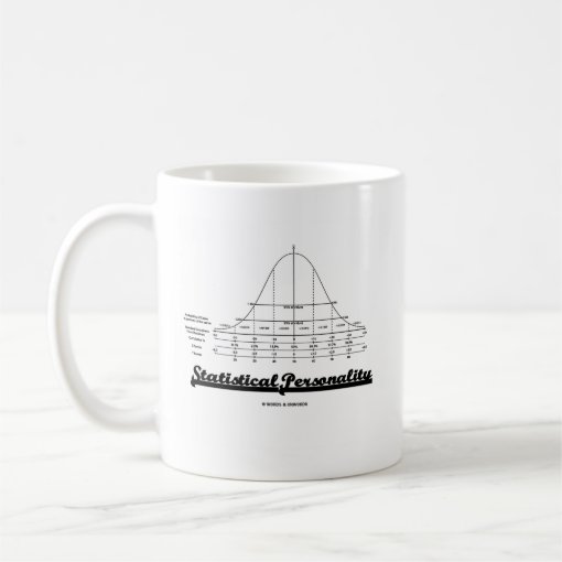 Statistical Personality (Bell Curve) Coffee Mug | Zazzle