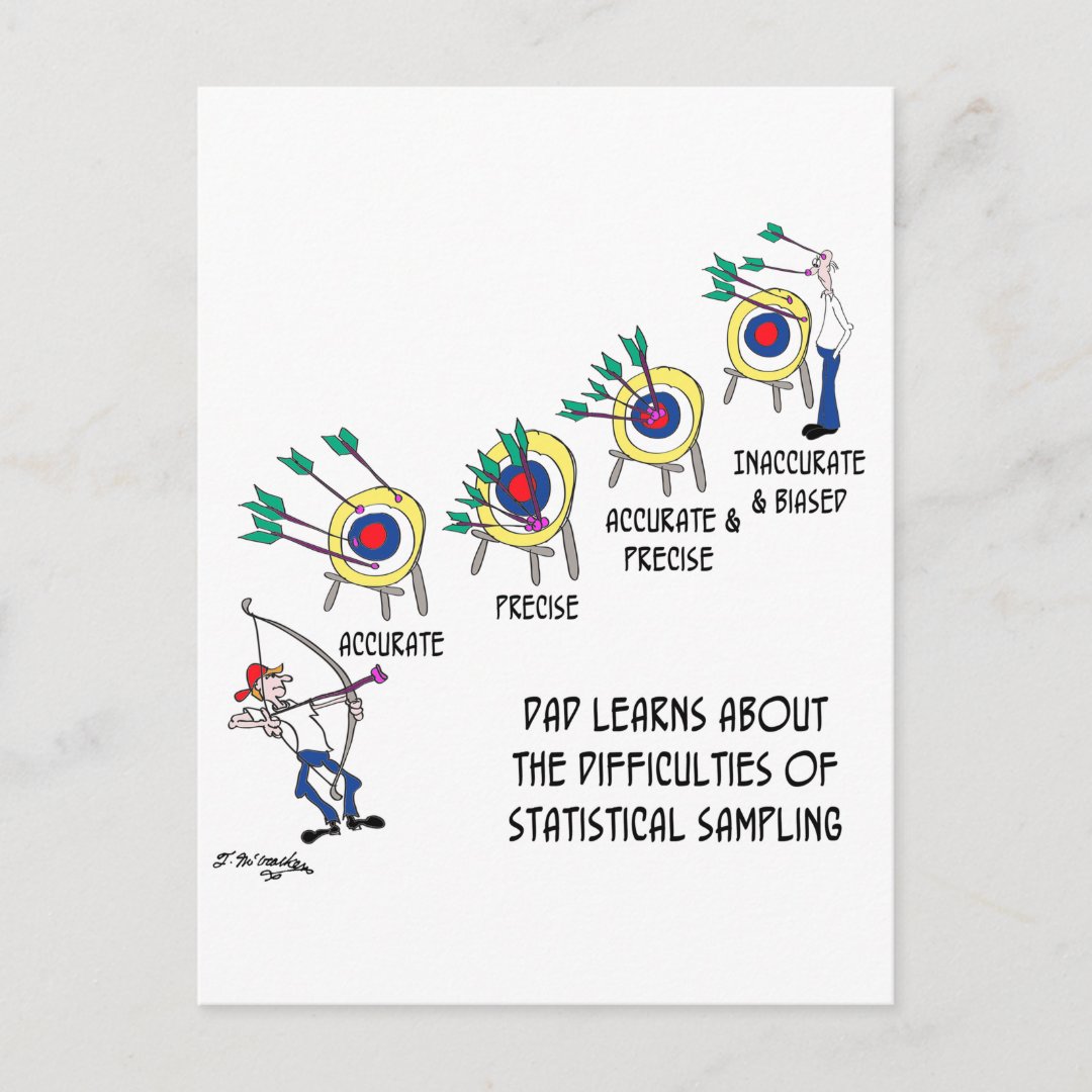 Statistics Cartoon 9225 Postcard | Zazzle
