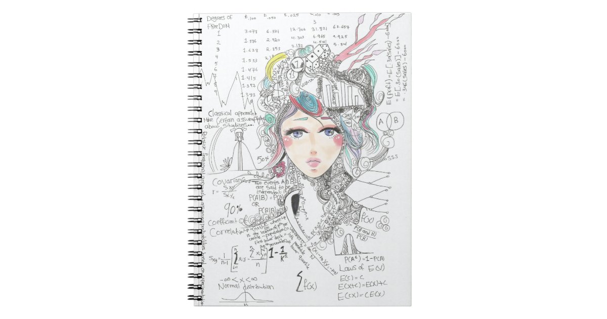 Statistics NoteBook | Zazzle