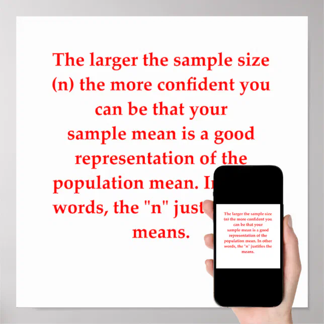statistics poster | Zazzle